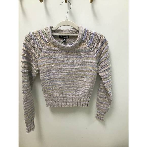 Steve Madden | Sweaters | New Steve Madden Dana Sweater In Multi | Poshmark